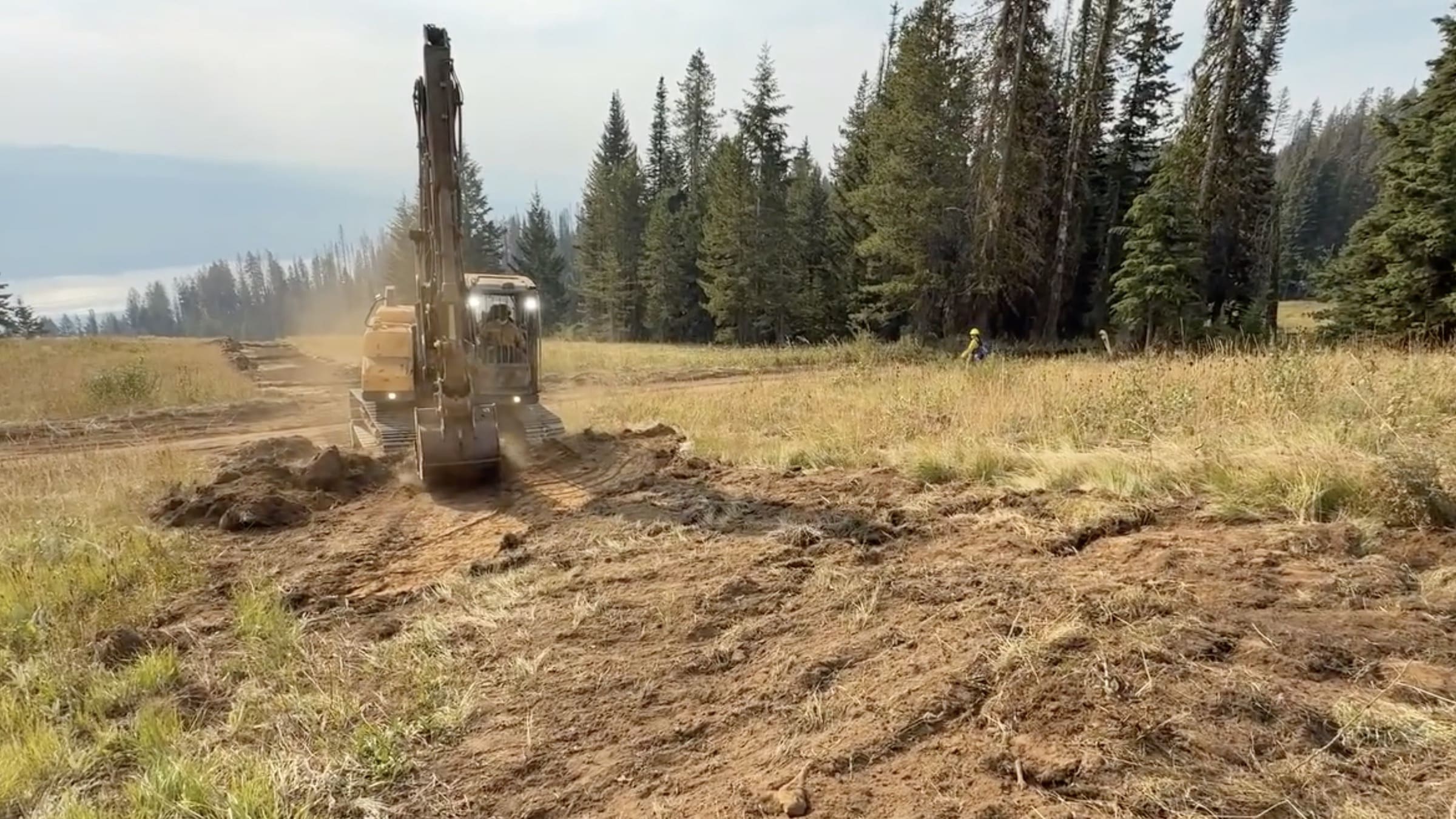U.S. Forest Service Repairs Wildfire Lines At Idaho's Tamarack Resort ...