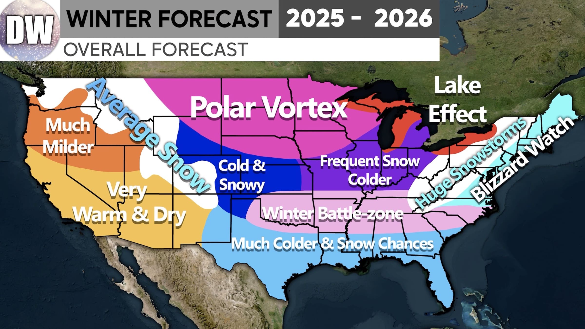 Winter 2025-2026 Forecast: New U.S. Weather Patterns Unveiled ...