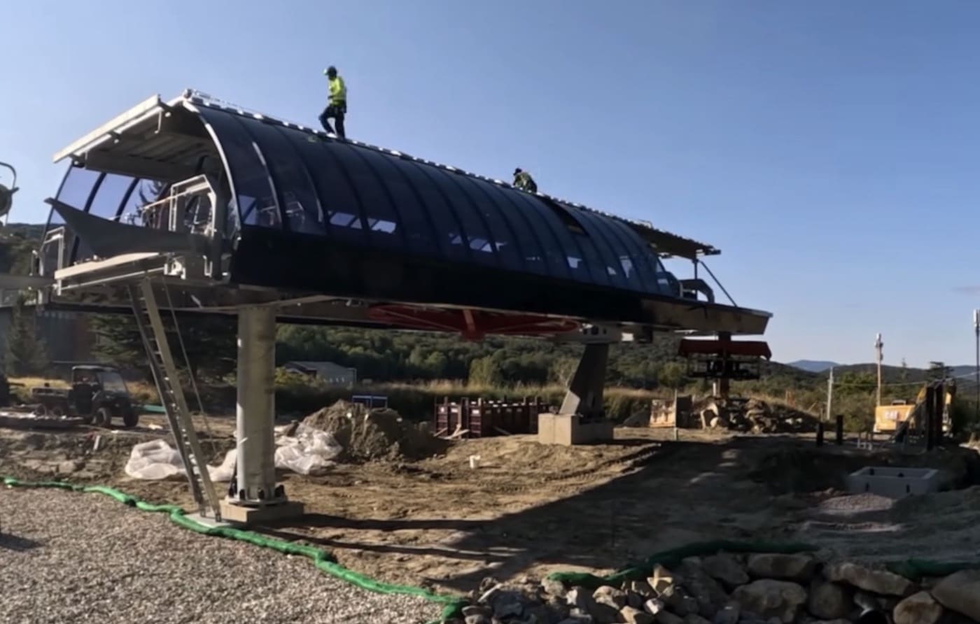 Killington Making Headway On Superstar Six Replacement Project ...