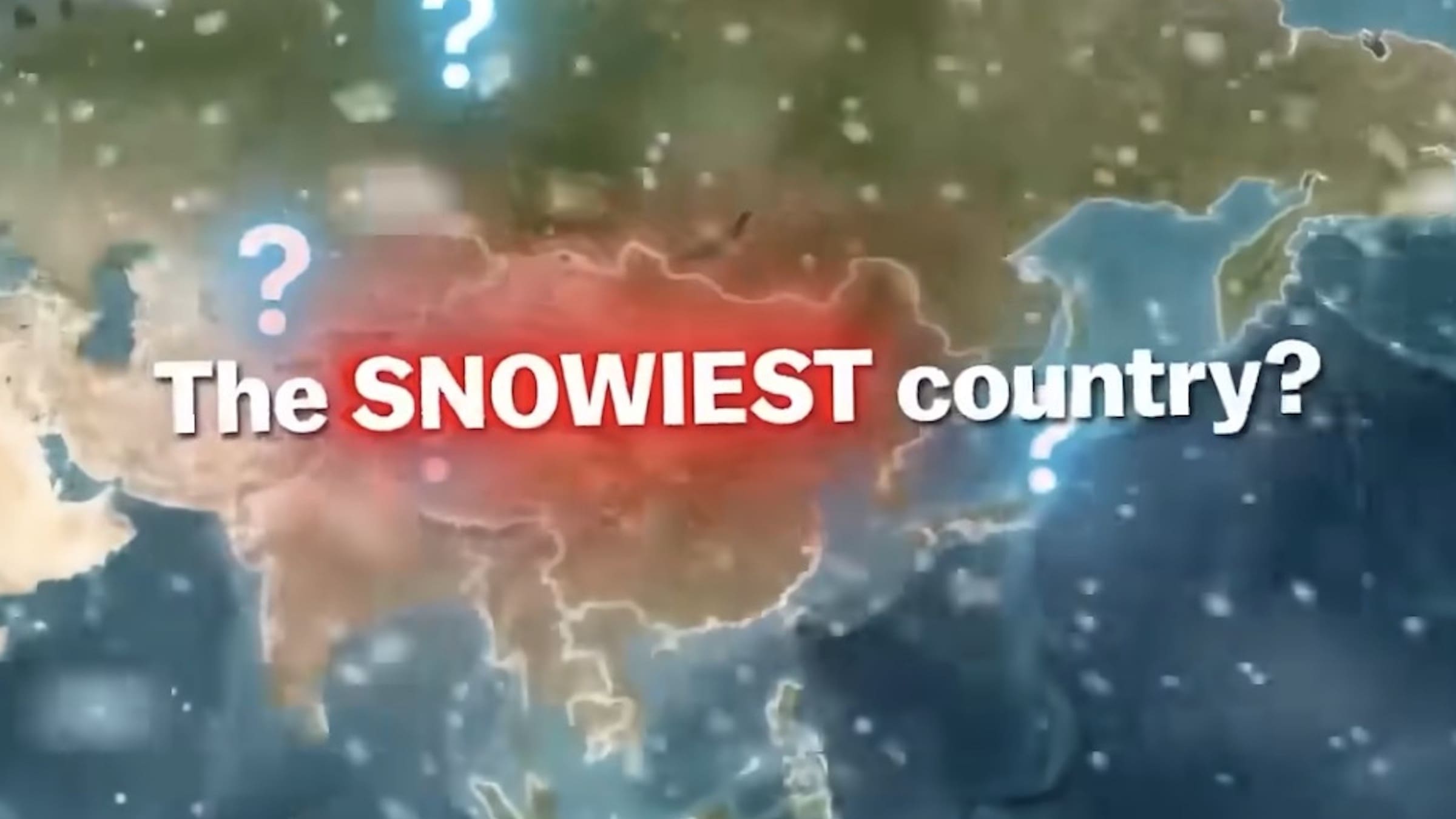 This Island Nation Is The Snowiest Country In The World - Unofficial ...