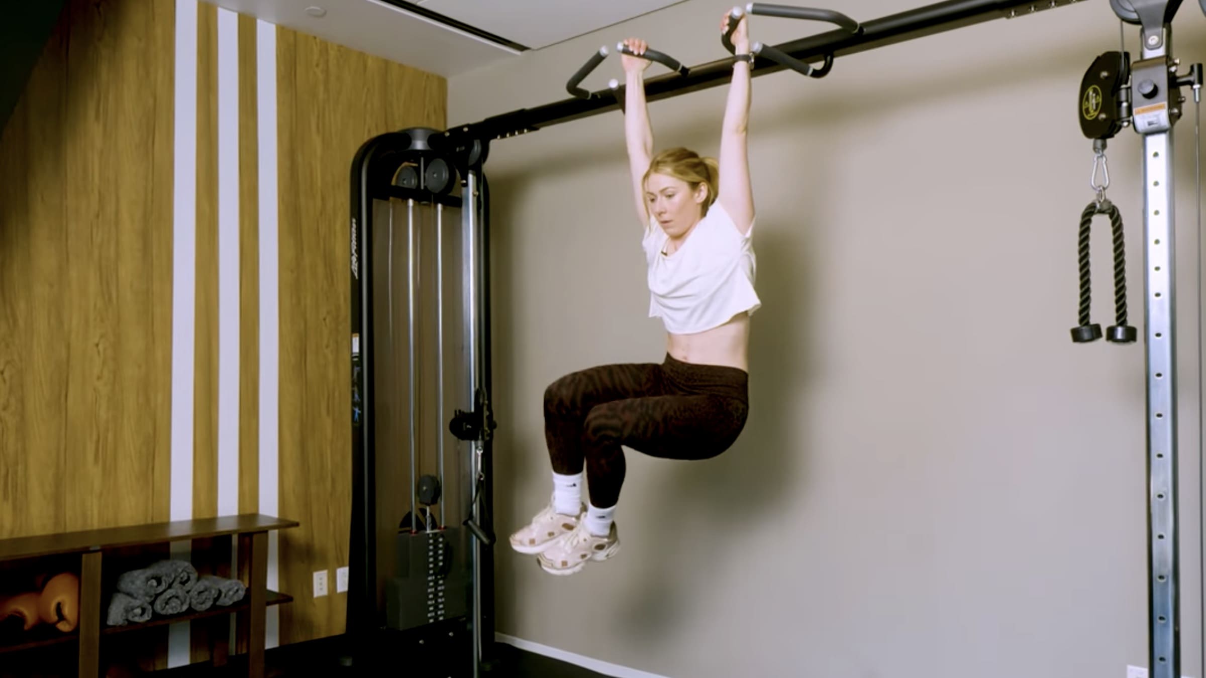 Skiing Legend Mikaela Shiffrin Walks Through Her Strength Workout ...