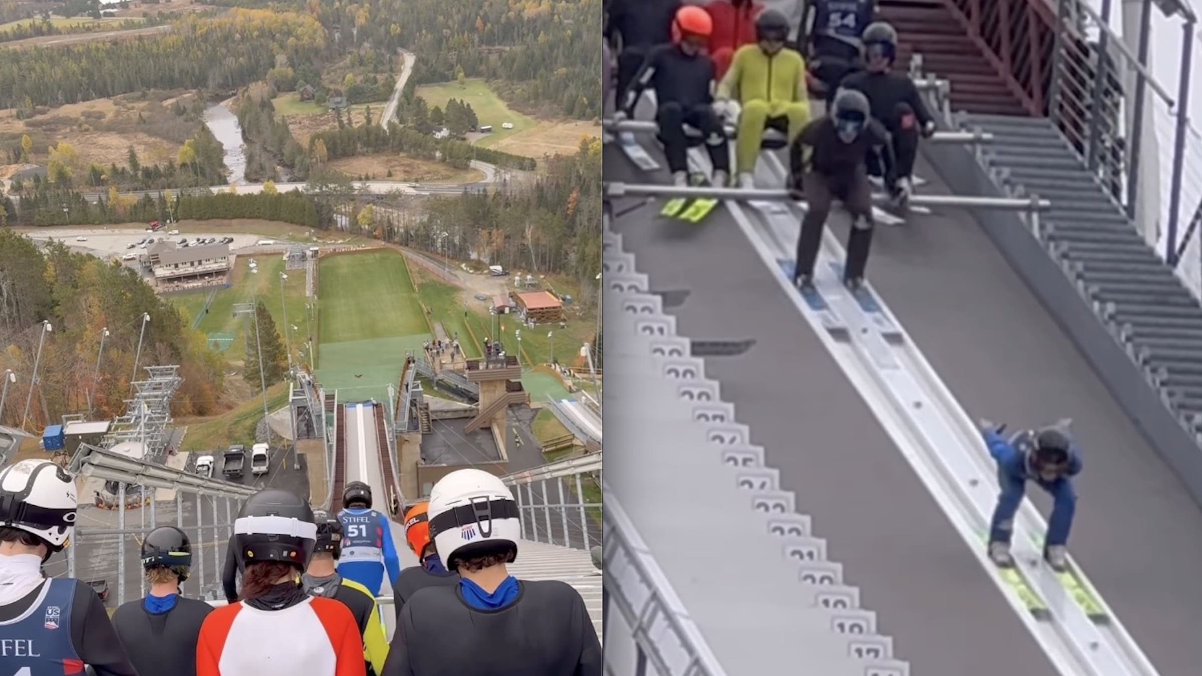 Rapid Fire Ski Jumping Is A Wild Sight - Unofficial Networks
