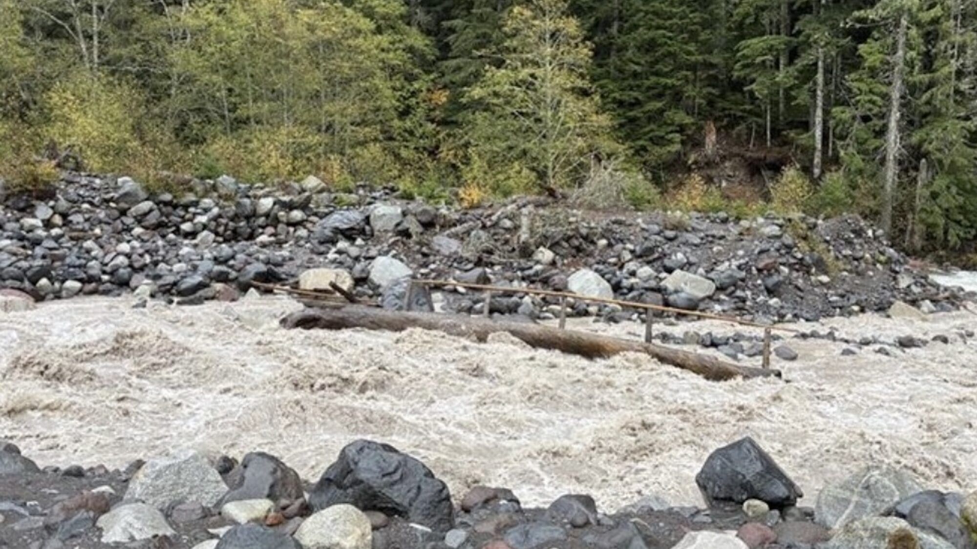 Washed Away Bridge Closes Popular Hiking Trail In Mount Rainier ...
