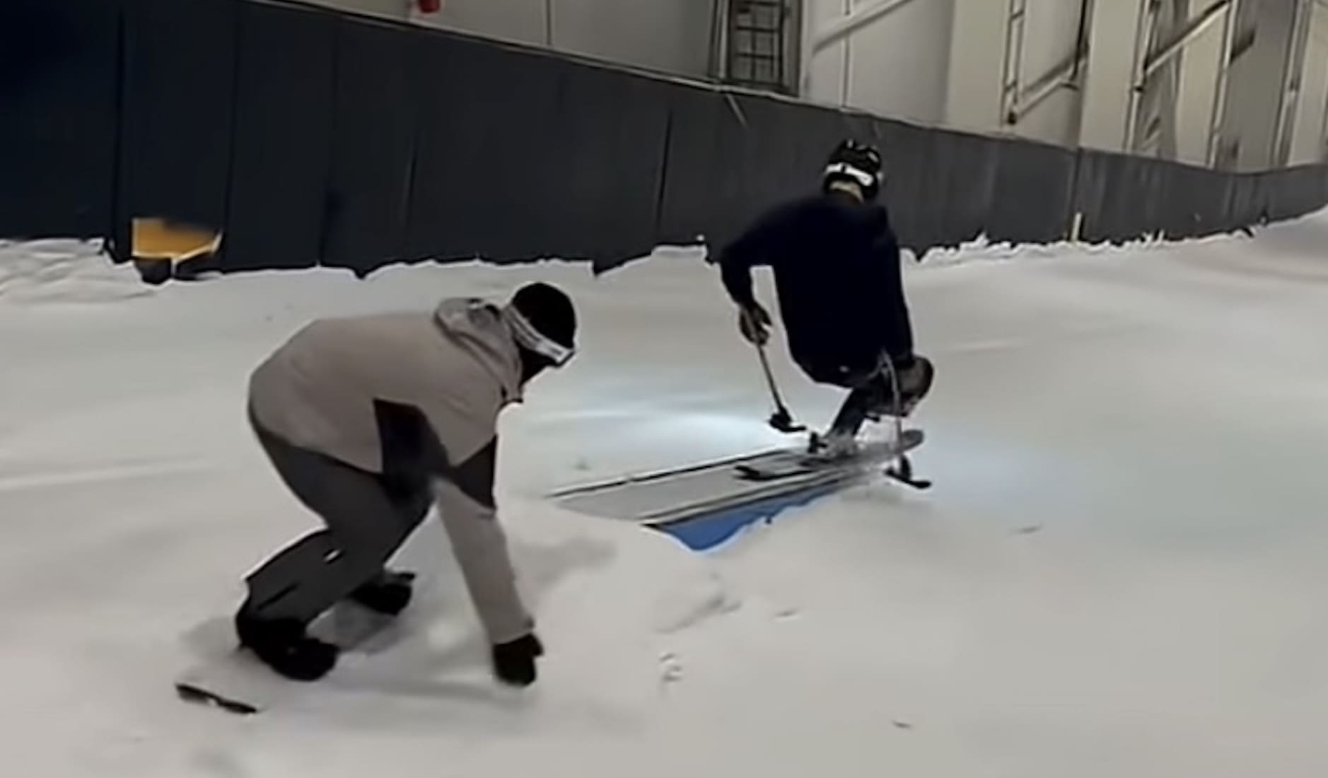 Shaun White & Adaptive Skier Trevor Kennison Shred New Jersey Indoor ...