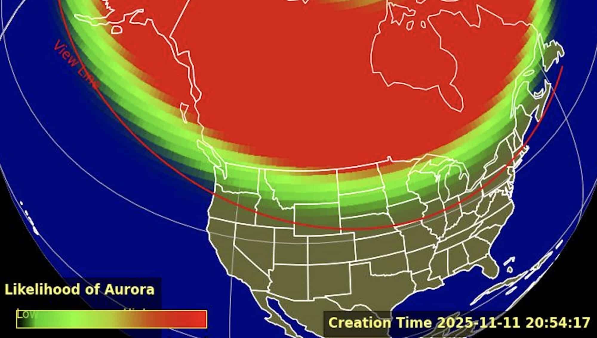 The Northern Lights Could Be Visible Across The Northern United States ...