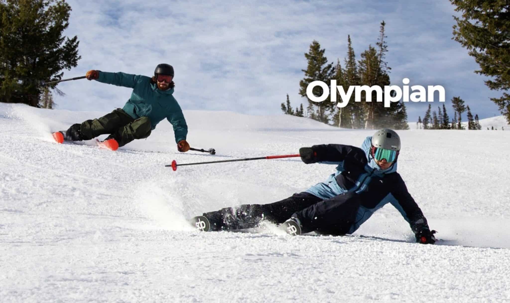 Decorated Olympian Shows Park Skier How To Carve Like A Champ ...