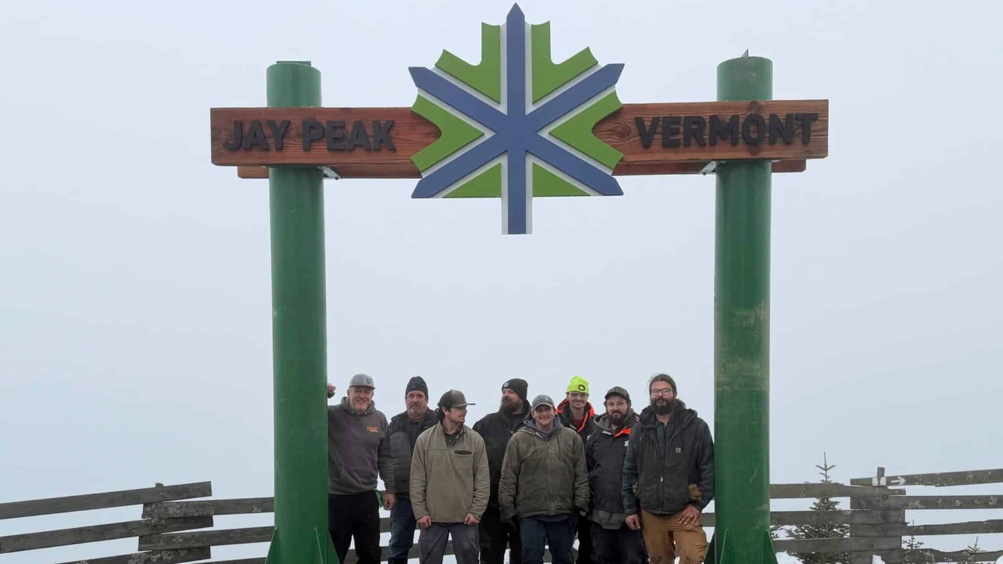 Jay Peak's New Summit Sign Features Two Markers From The Past ...