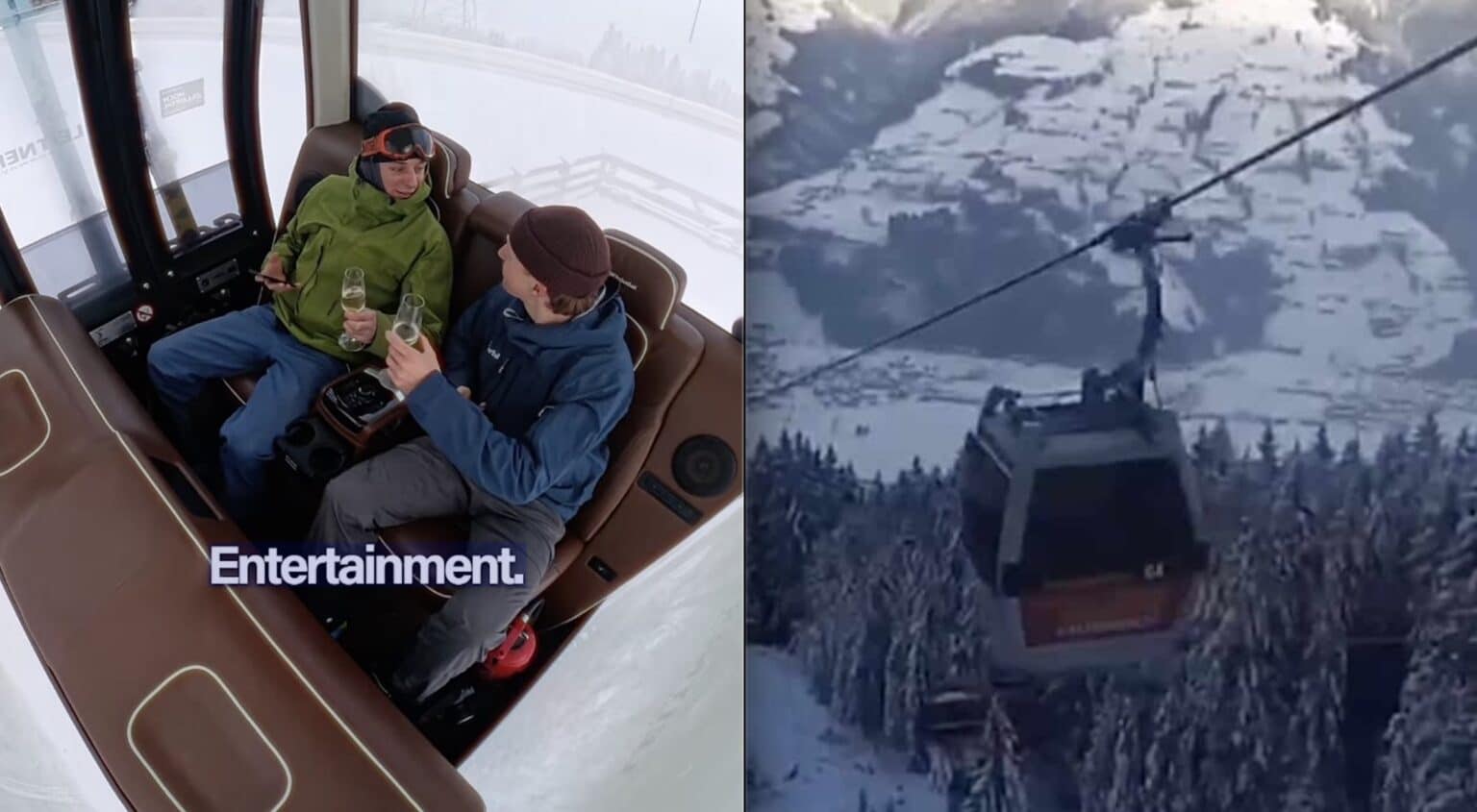 Austrian Ski Resort Introduces Luxury "Limousine" Gondola Cabin ...