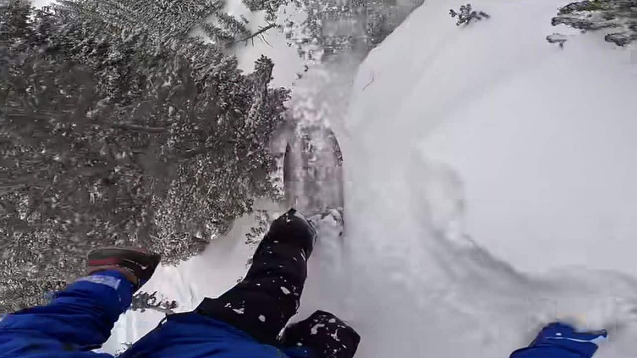 Snowboarder Accidentally Falls Off Large Cliff At Snowbird - Unofficial ...