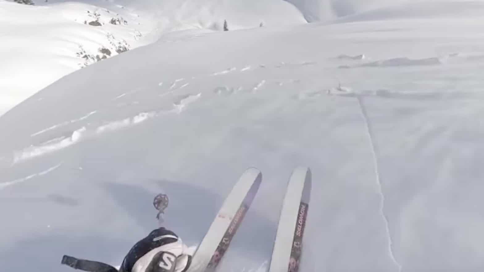 Professional Skier Breaks Down His Process Of Outrunning An Avalanche ...