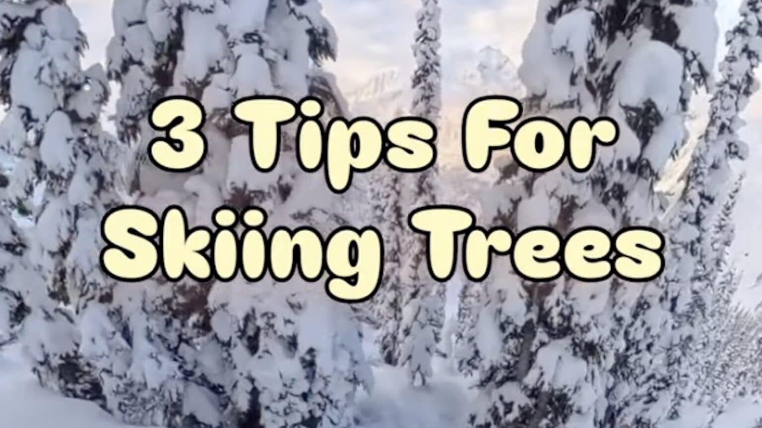 3 Great Tips To Help Improve Your Tree Skiing - Unofficial Networks