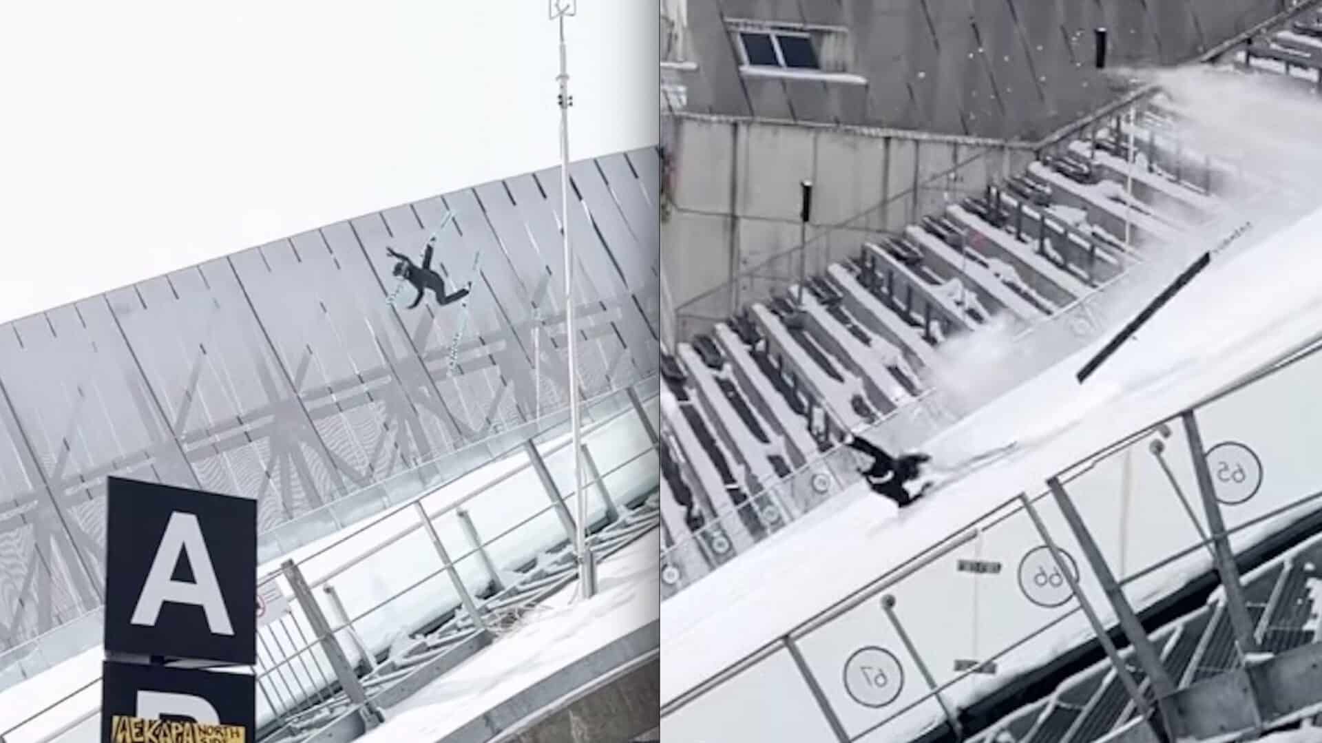 Violent Ski Jump Wipeout Captured On Camera At Oslo - Unofficial Networks