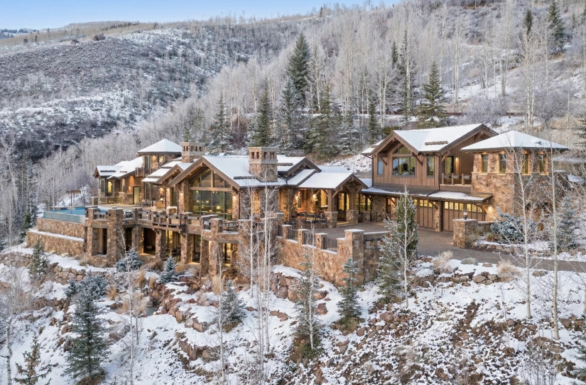 For Sale: Vail, Colorado Gated Enclave Mountain Estate $38,000,000 ...