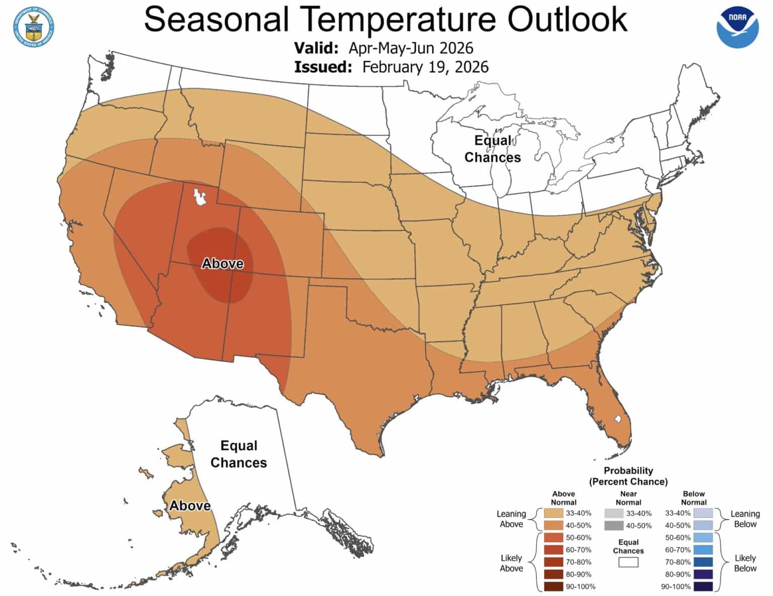 Drier and Warmer: What NOAA’s Spring Outlook Means for Your State ...