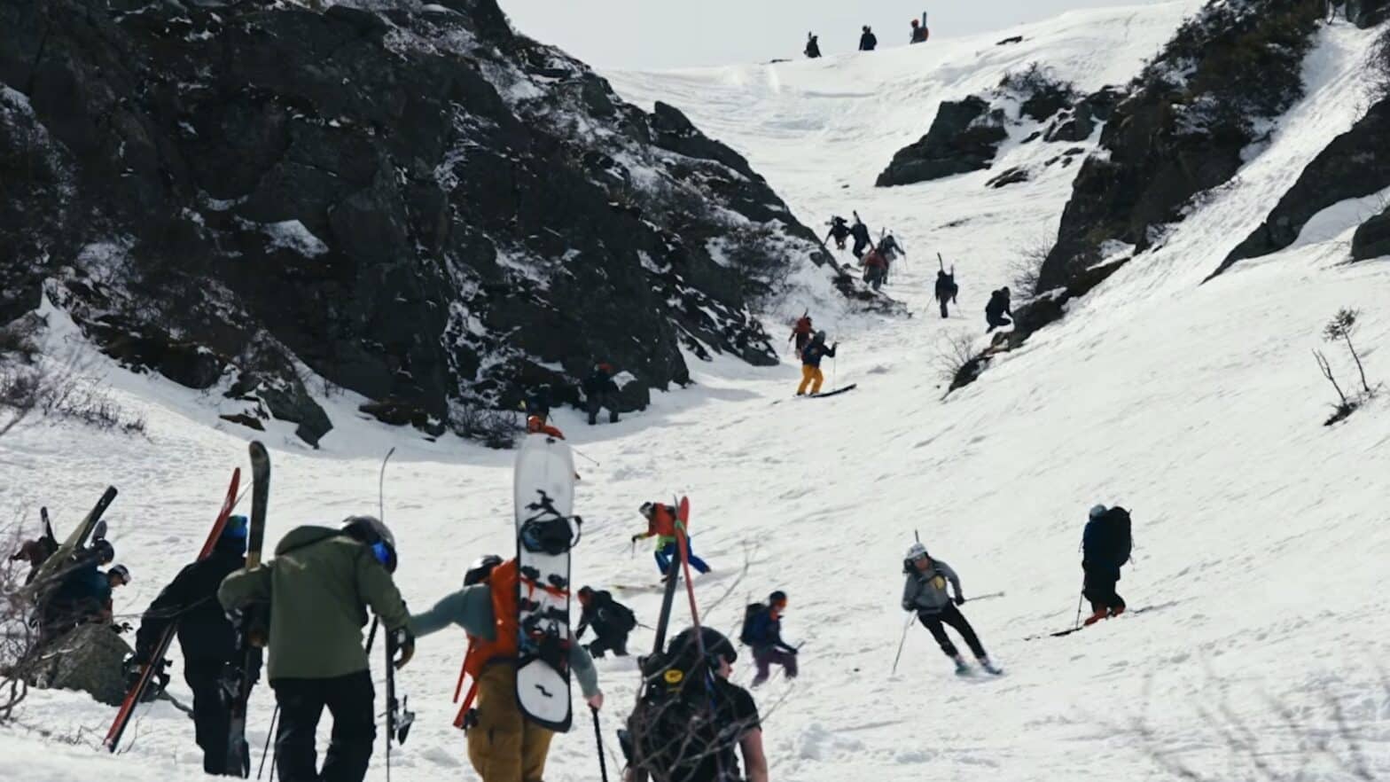 New Film Captures The Allure & Perils Of Skiing Tuckerman Ravine ...