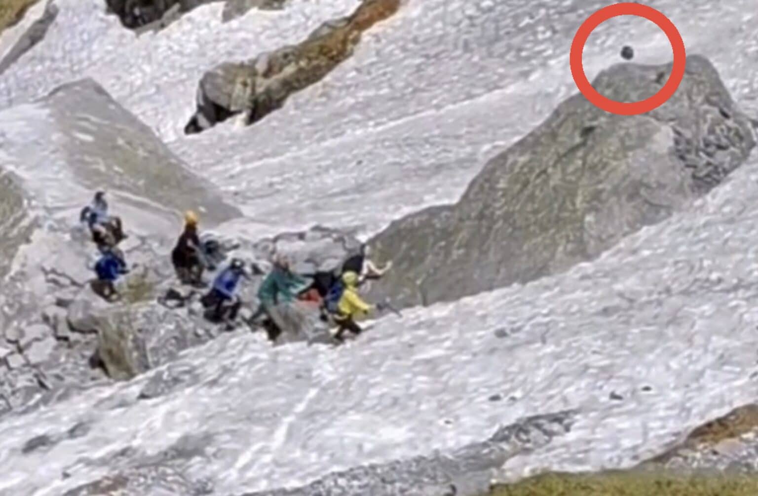 Loose Boulder Barely Misses Climbing Group In Polish National Park ...