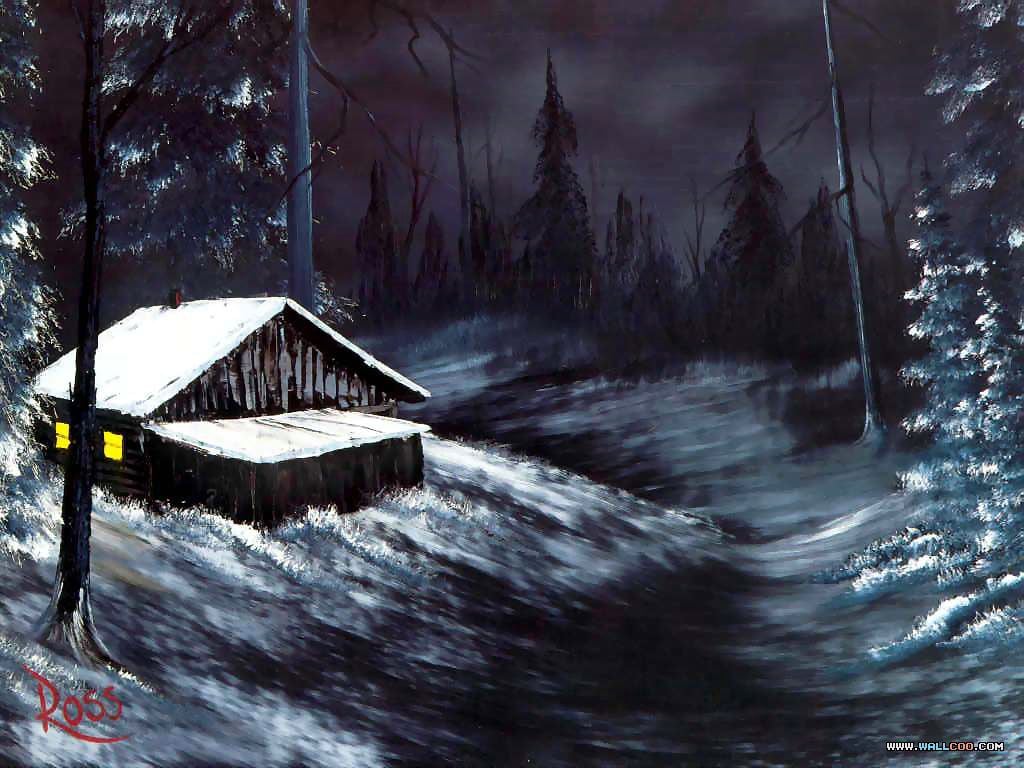 The Joy of Painting with Bob Ross | Winter, Mountains & Snow ...