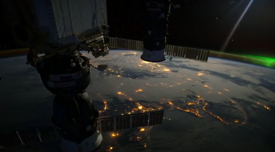 The Coolest Thing You Will See Today | View from the ISS at Night ...