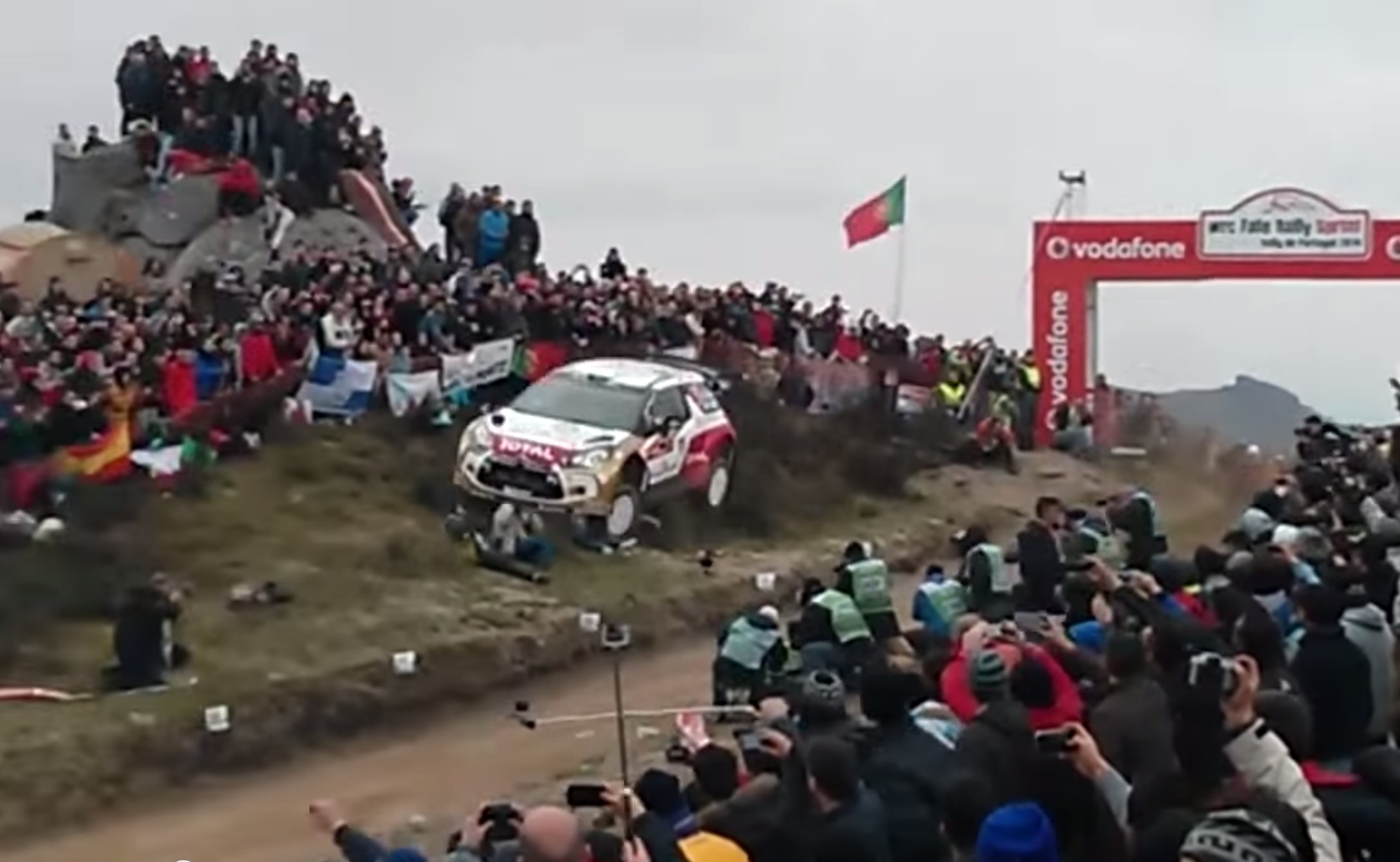 Watch: Crazy Rally Car Jump (157 feet)! | Unofficial Networks