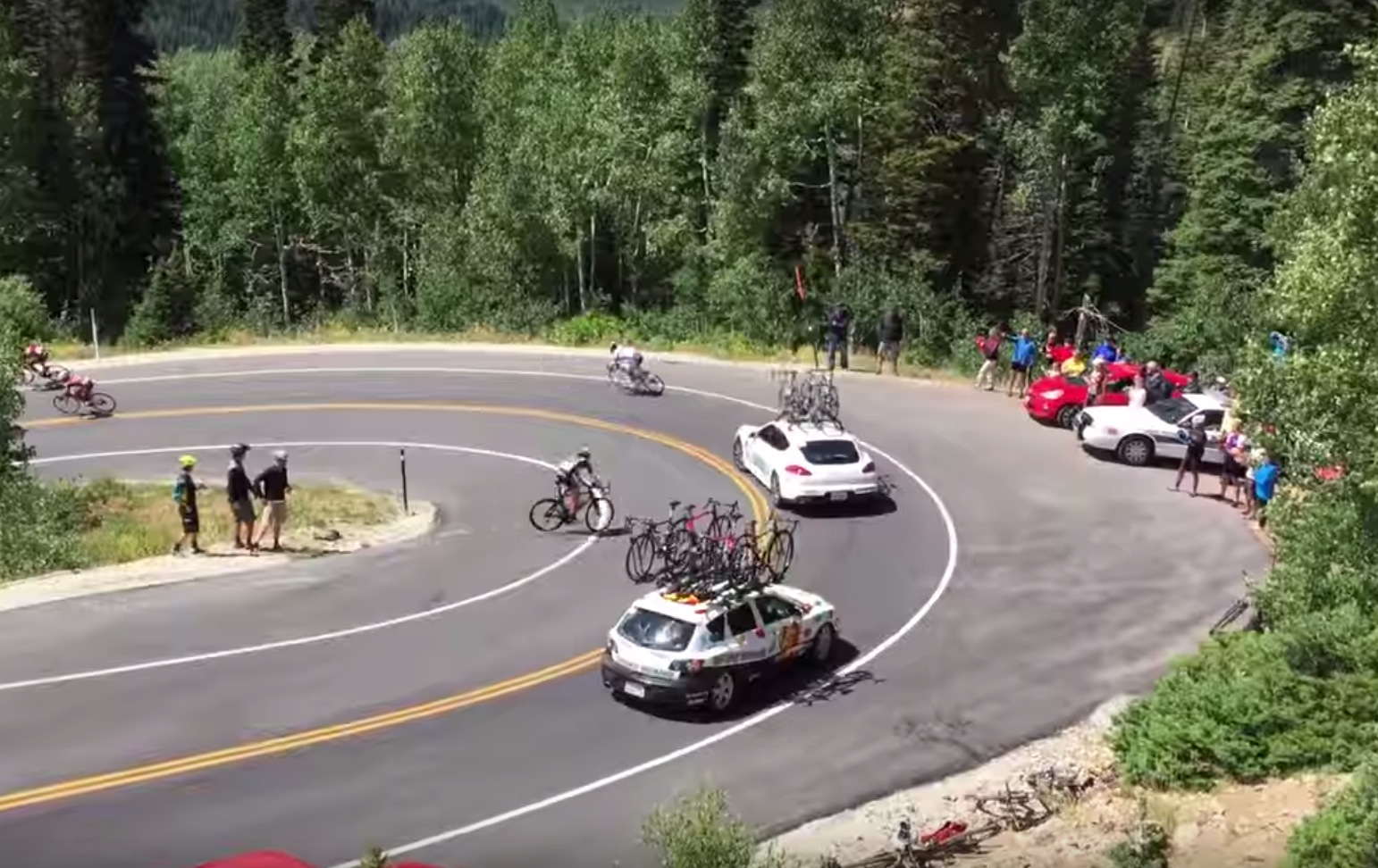 Video: Out of Control Bicyclist Crashes Into Car. | Unofficial Networks