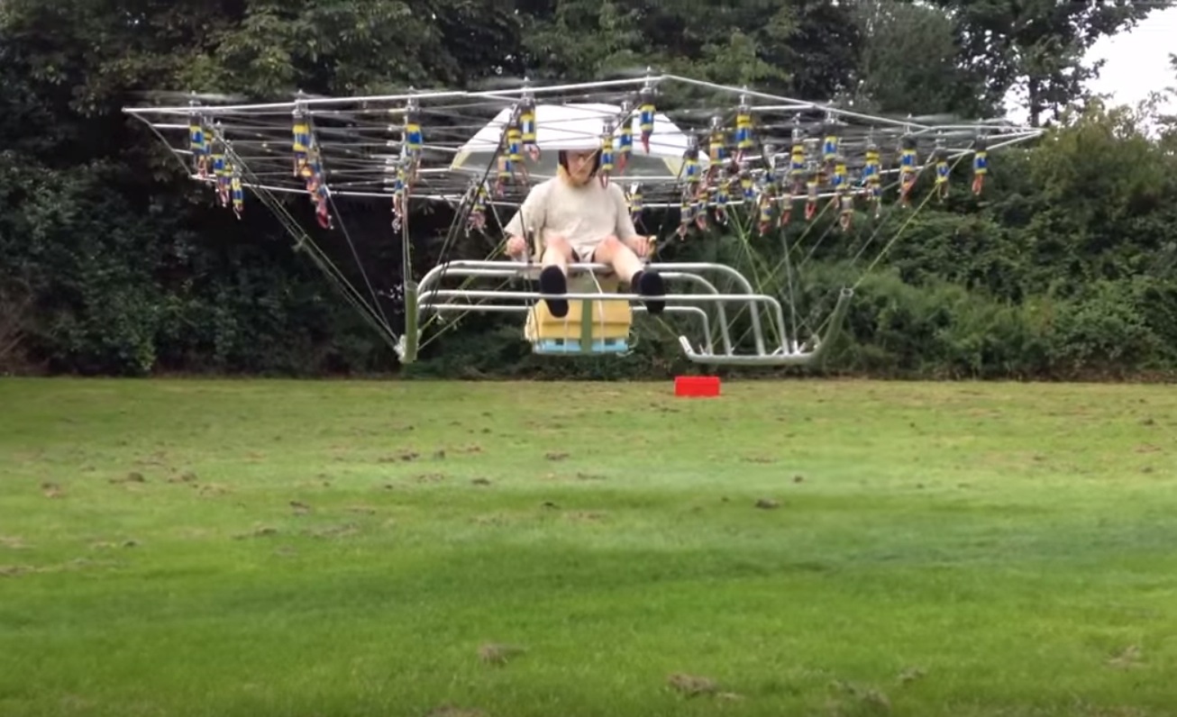 Watch: Man Uses Swarm of Drones To Build Flying Machine | Unofficial ...