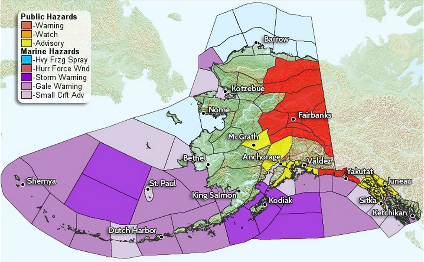 Winter Storm Warning for Alaska | 12-20″ of Snow Forecasted ...