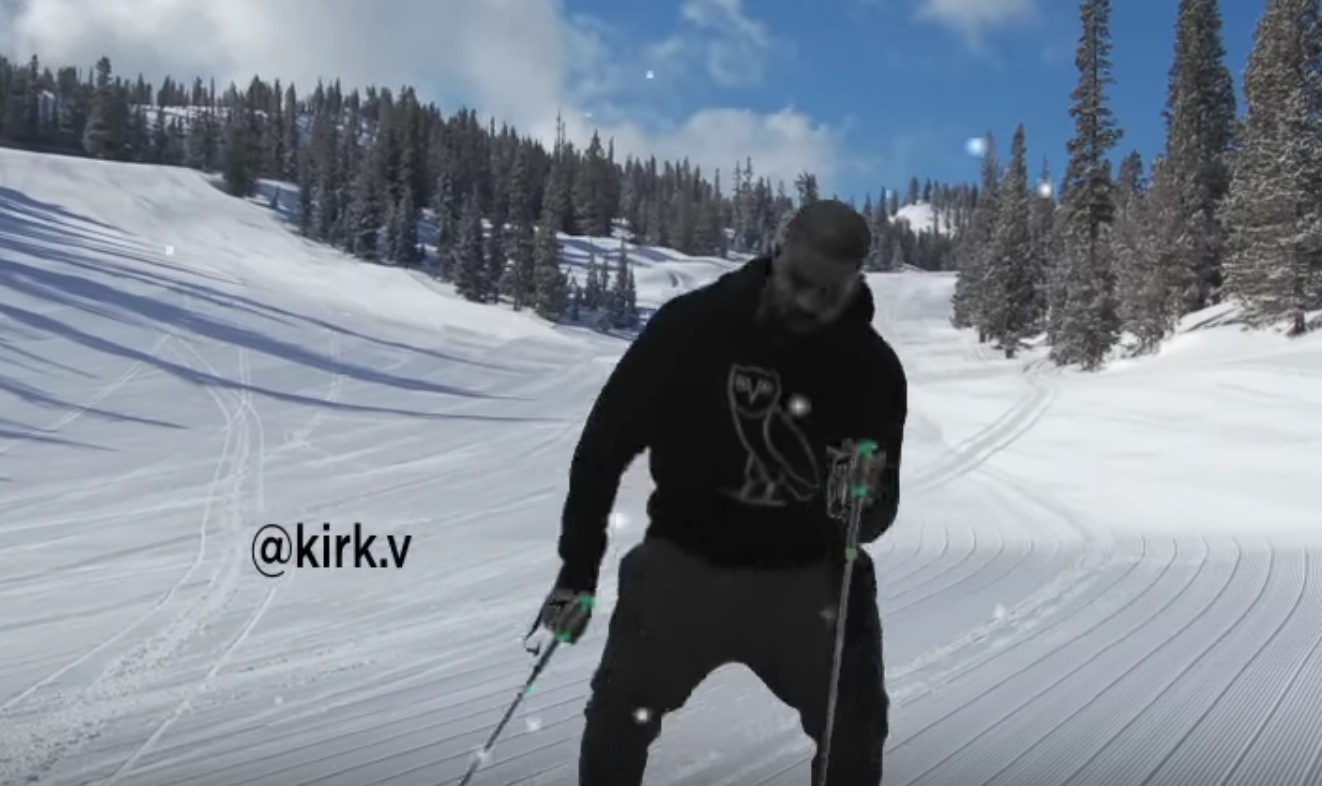 Too Funny: Drake skiing will help you get through your Monday ...