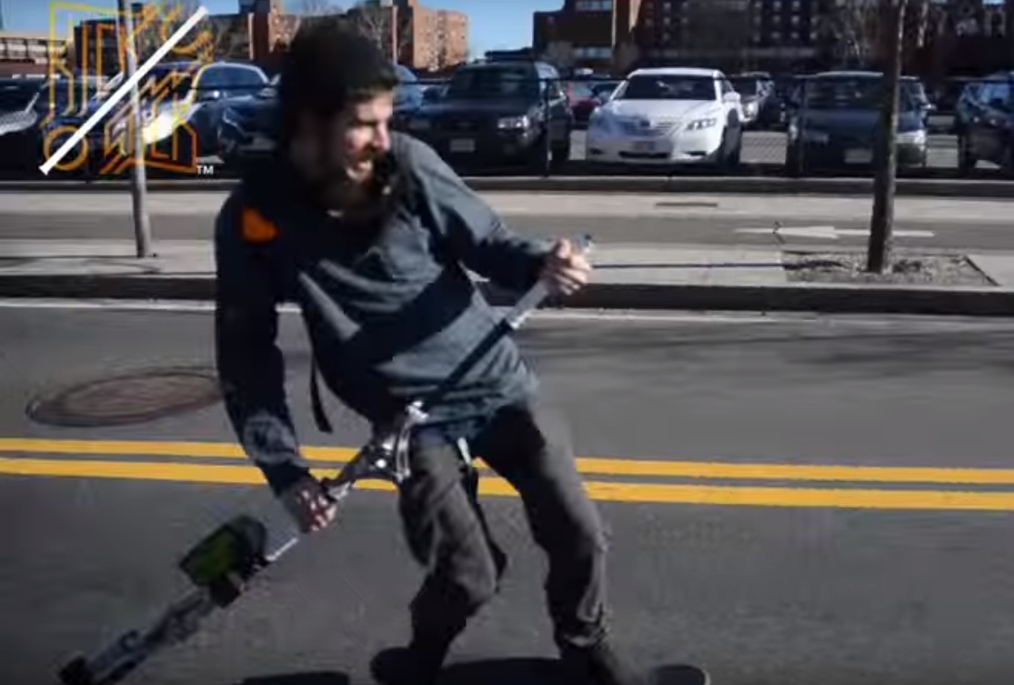 WATCH: “The Kick Stick” – Turns Any Skateboard Into Motorized ...