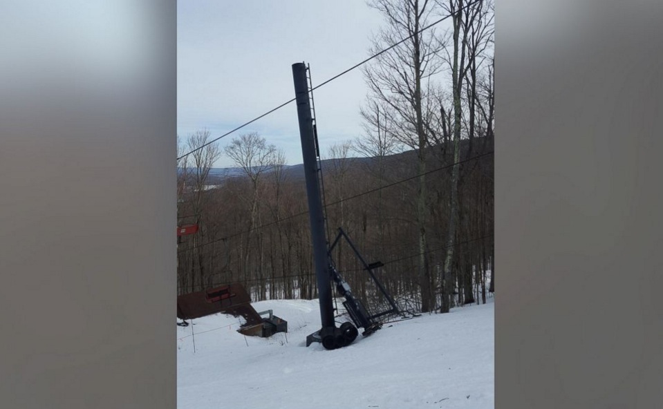 Chairlift Pole Collapse Sends More Than Two Dozen People Plunging To ...