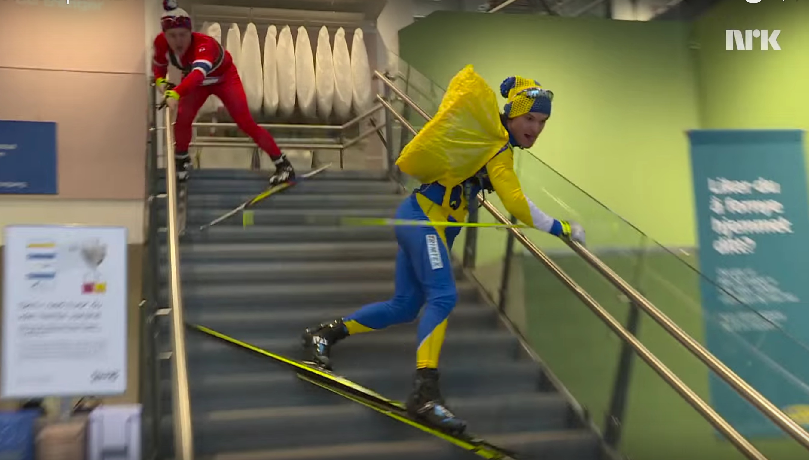Why not have a skiing race inside IKEA? | Unofficial Networks