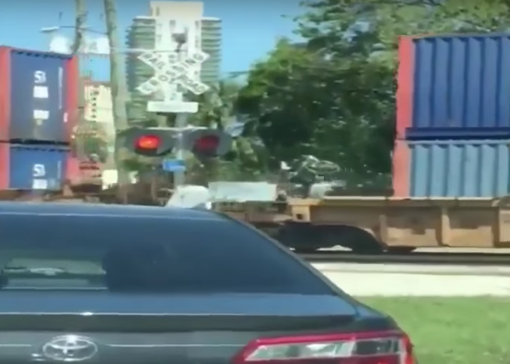 WATCH: Jimmy John’s Bike Delivery Boy Hops Moving Train To Maintain ...