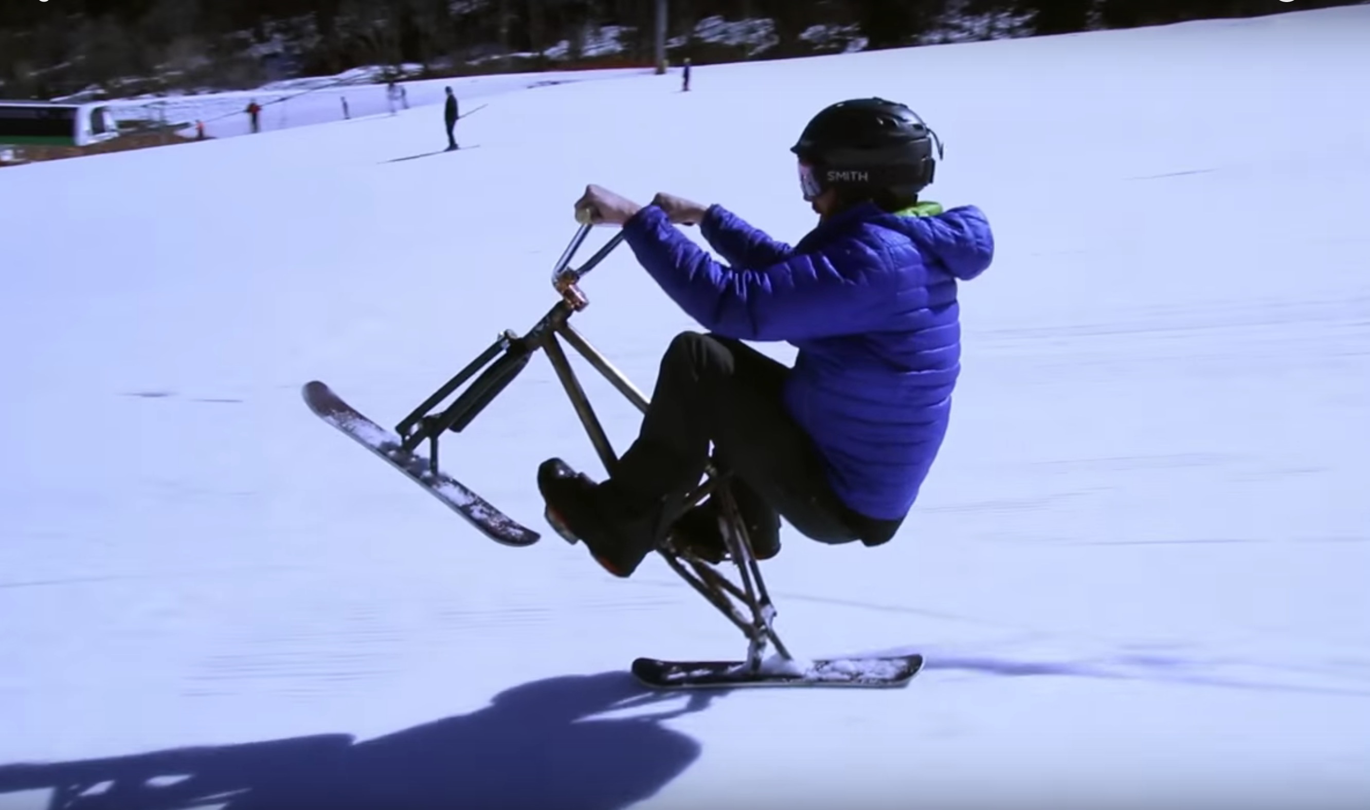 WATCH: This Homemade Ski-BIKE Worked Out Really Well… | Unofficial Networks