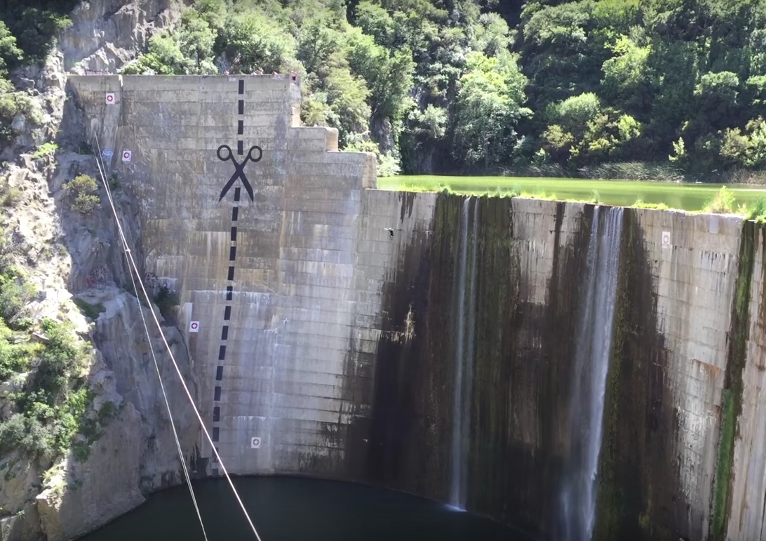 Massive 120 Foot Cliff Jump Off California Dam | Unofficial Networks