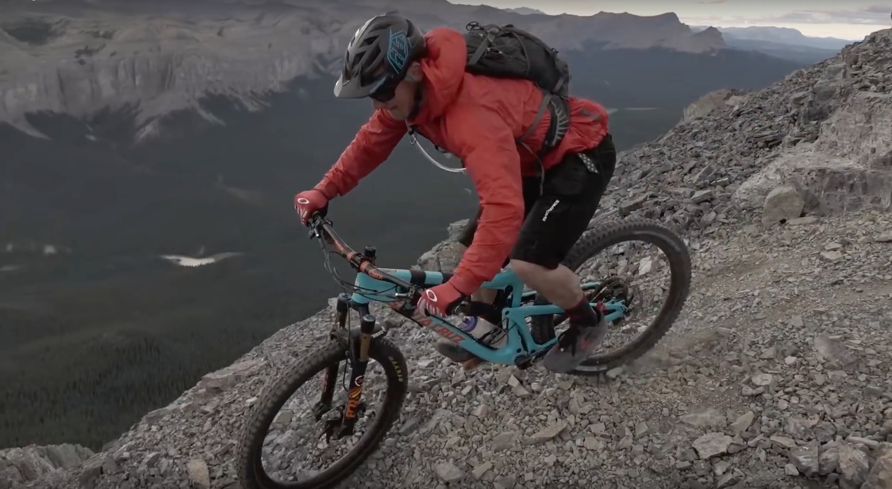 Reg Mullett Rides Crazy Cliffside Exposure in Alberta | Unofficial Networks