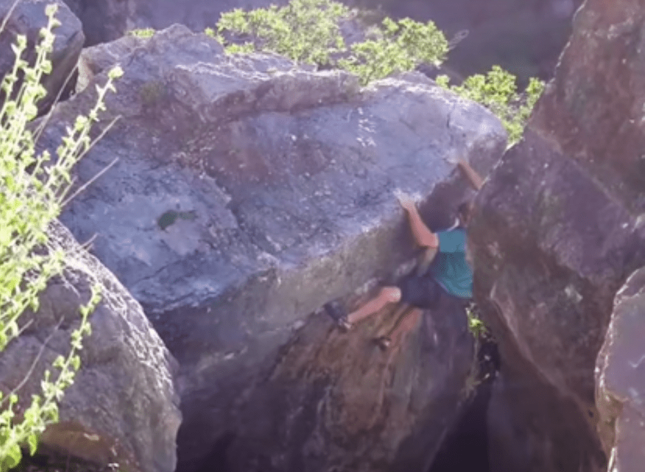 VIDEO: Huge Rock Chunk Breaks and Lands On Climber During Bouldering ...