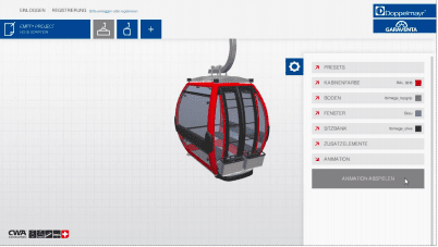 Doppelmayr Ropeway Configurator Interactive design your own chairlift