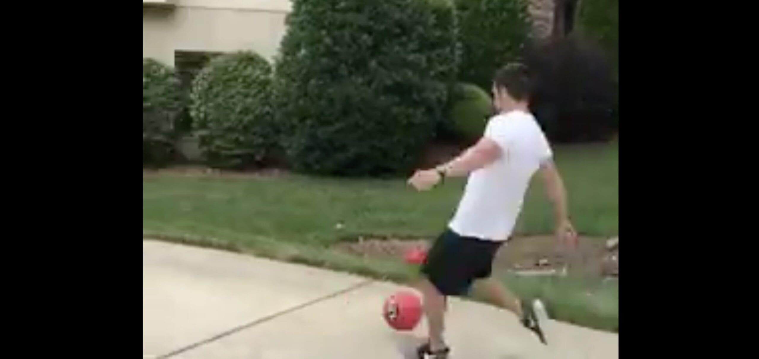Watch: NFL Kicker Totally Ruins Family Kickball Game | Unofficial Networks