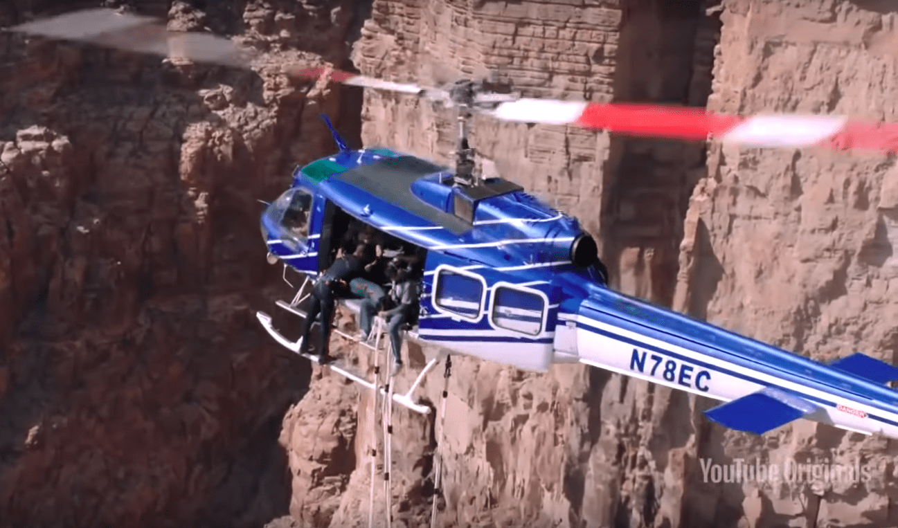VIDEO: Will Smith Bungee Jumps From Helicopter For 50th Birthday