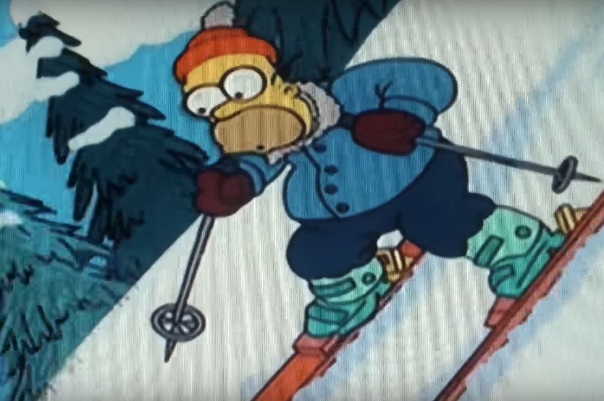 An Unofficial Analysis Of Homer Simpson’s Skiing And What We Can Learn ...