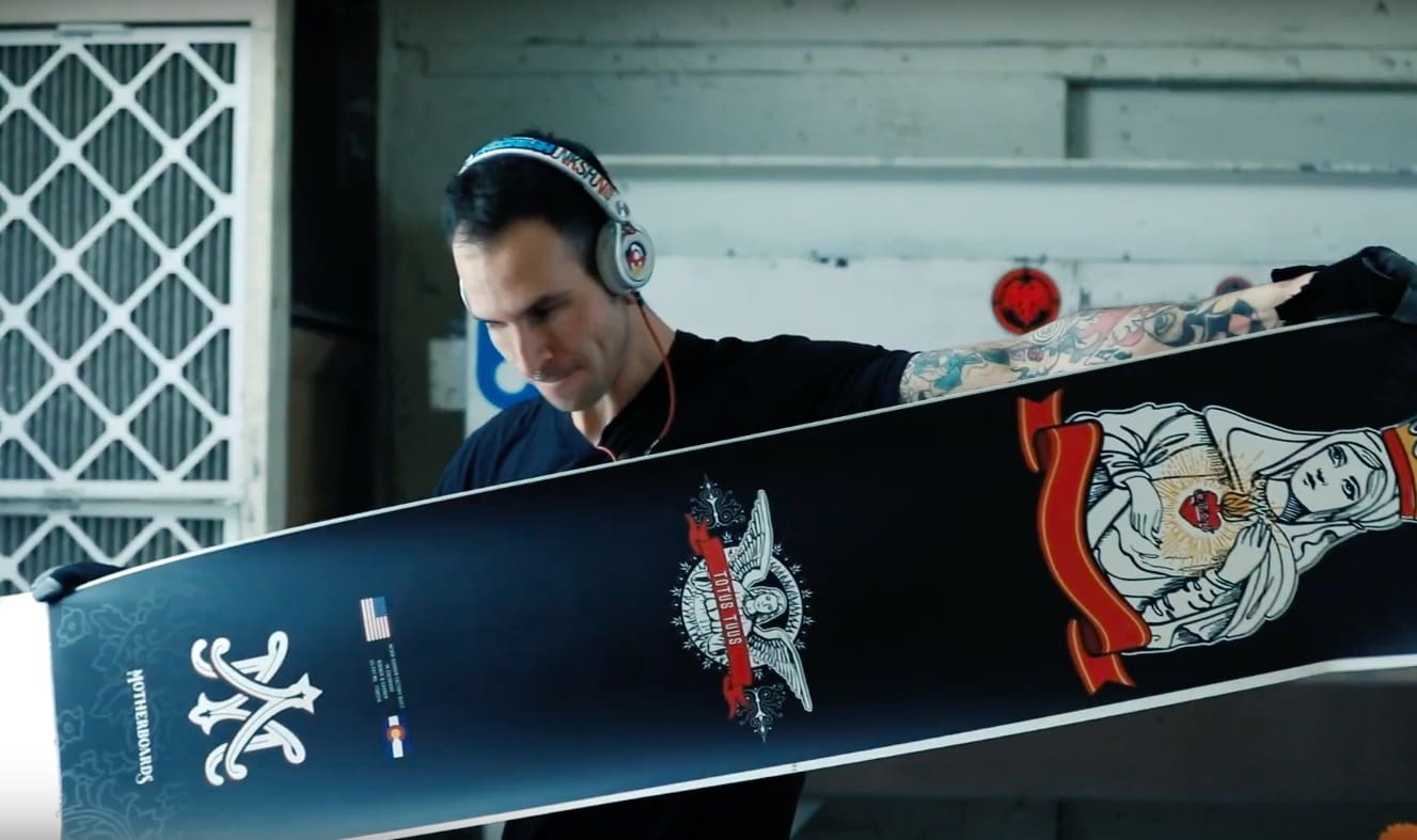 13 Minute Video Documents Snowboard Construction From Start To Finish