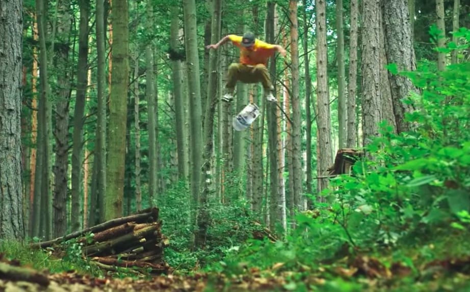 WATCH: Skateboarding Through Enchanted Austrian Forest