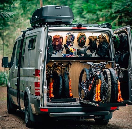 VIDEO: The Ultimate Mercedes Sprinter Mountain Bike Conversion