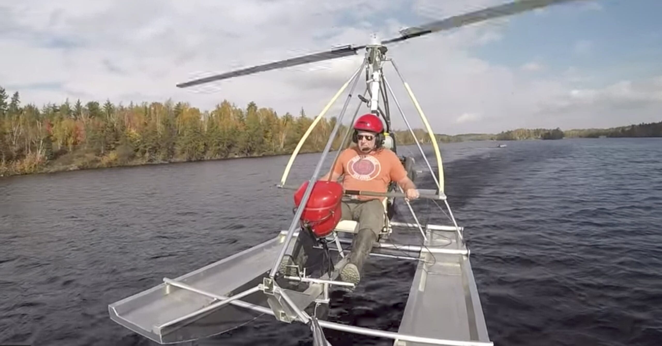 Would You Take This Home Made Helicopter-boat for a Whirl? | Unofficial ...