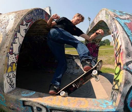 51 Year Old Tony Hawk Learns New Skateboard Trick