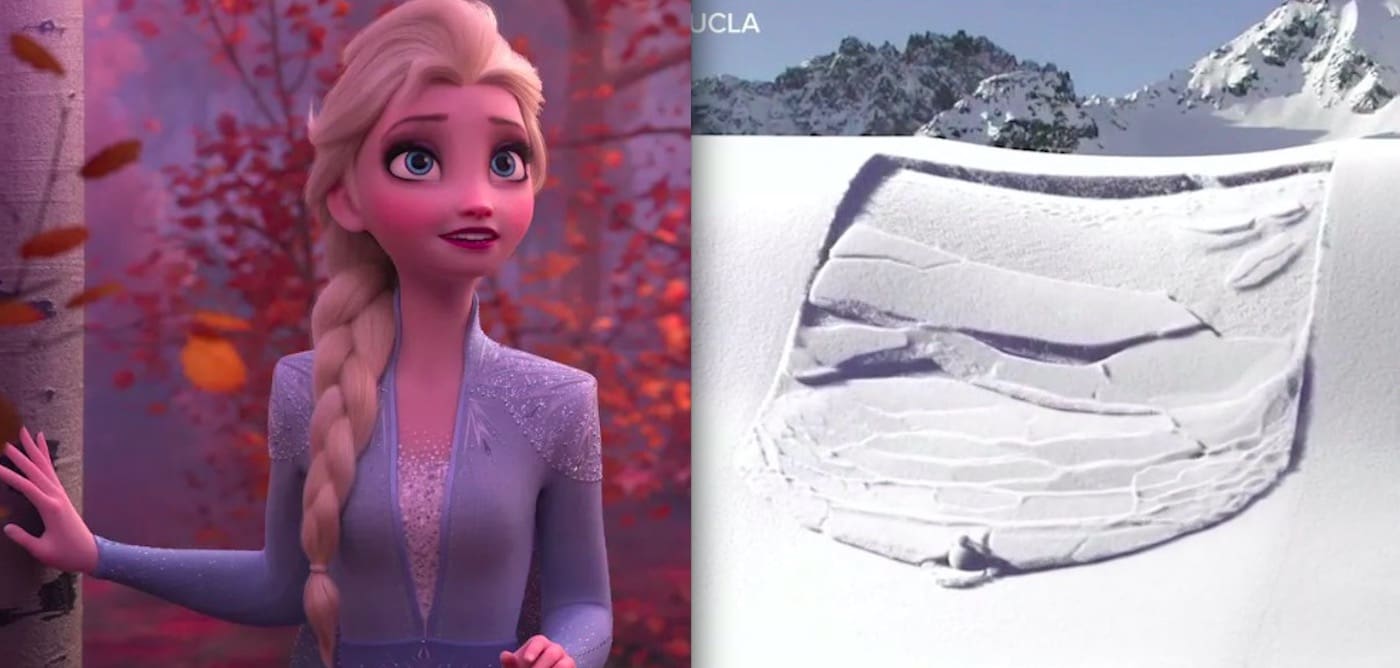 ‘Frozen’ Animations Helped Scientists Understand Real Avalanches