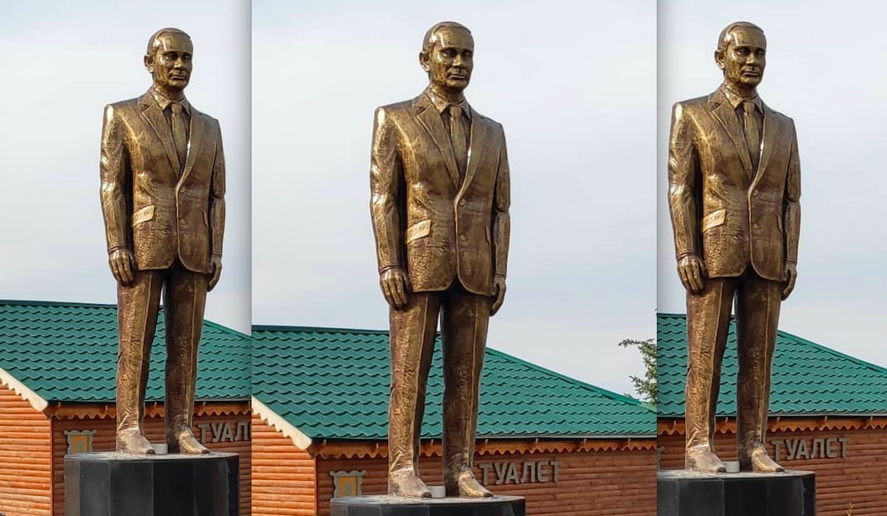Kyrgyzstan Ski Resort Unveils 8ft Statue of Vladimir Putin