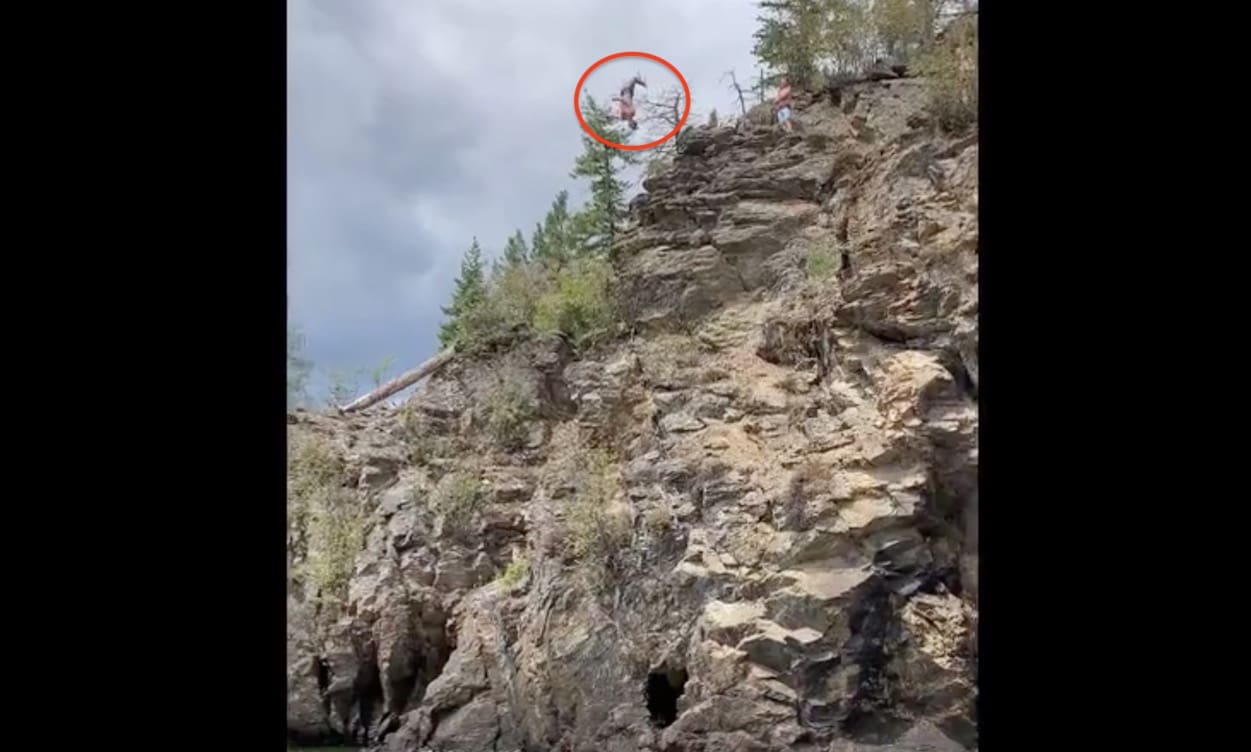 Crash of the Week: A Canadian Man’s Epic Backflip Fail From 50ft Cliff ...