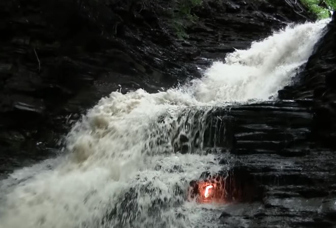 Have You Heard of “Eternal Flame Falls” In New York