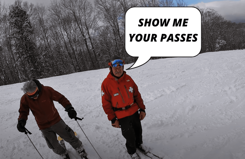 WATCH: Guys Get Lift Tickets Clipped By Ski Patrol, Hop Immediately On ...
