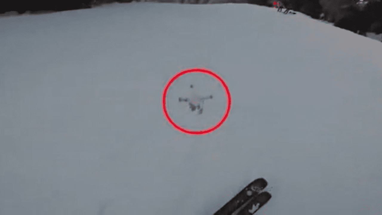 WATCH: Angry Skier Destroys Drone That Nearly Hit Him | Unofficial Networks
